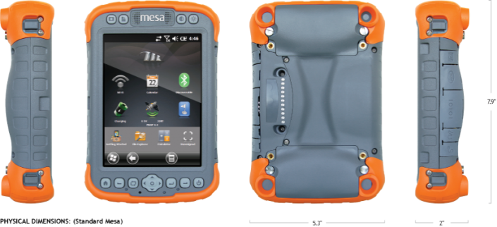 Mesa Dimensions CSS